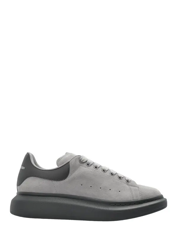 Alexander McQueen Low-top Suede Sneakers - Grey
