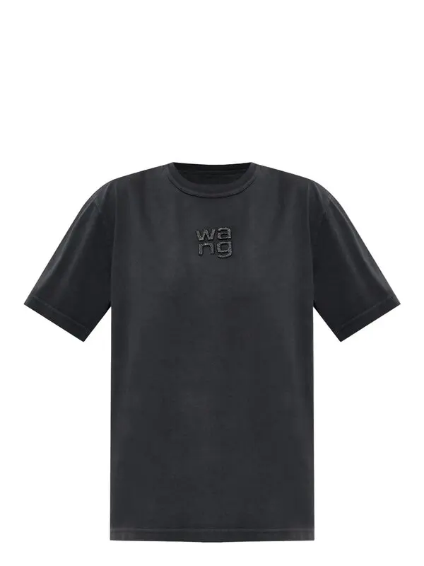 Alexander Wang Logo T-shirt - Grey