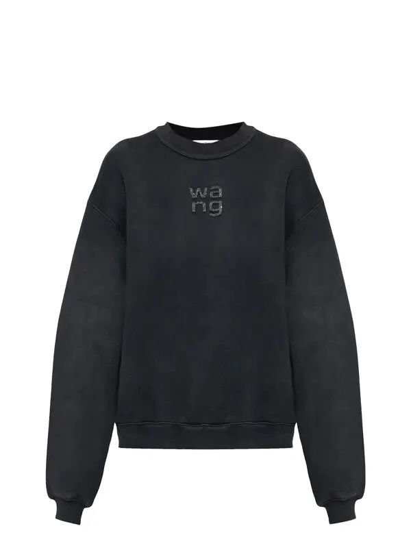 Alexander Wang Logo Sweatshirt - Grey