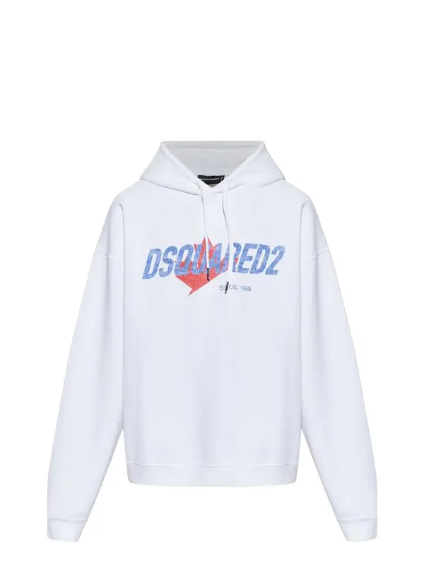 Dsquared2 Printed Sweatshirt - White
