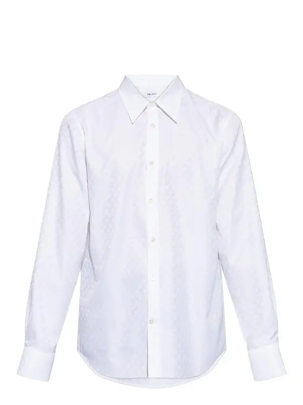 Alexander McQueen Shirt With Skull Motif - White