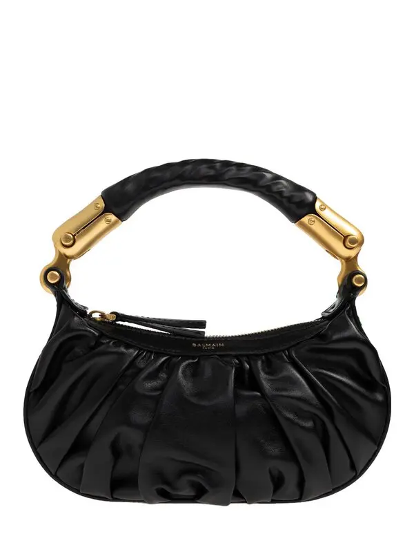 Balmain Ebene Mini Handheld Bag - Black