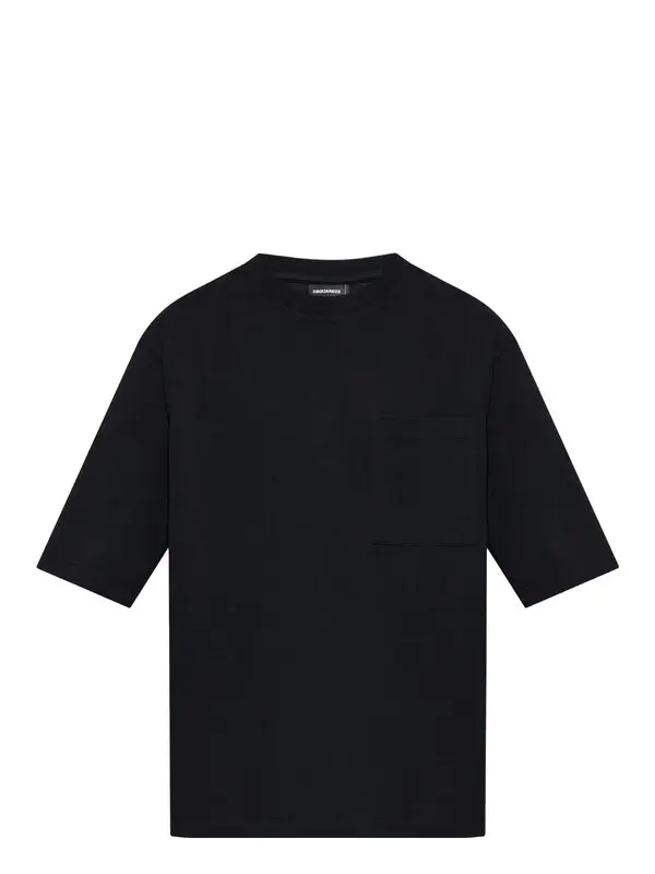 Dsquared2 T-shirt With Pocket - Black