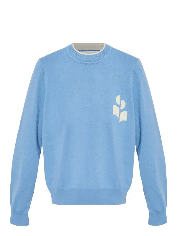 MARANT ETOILE Lanta Knit Sweater - Blue