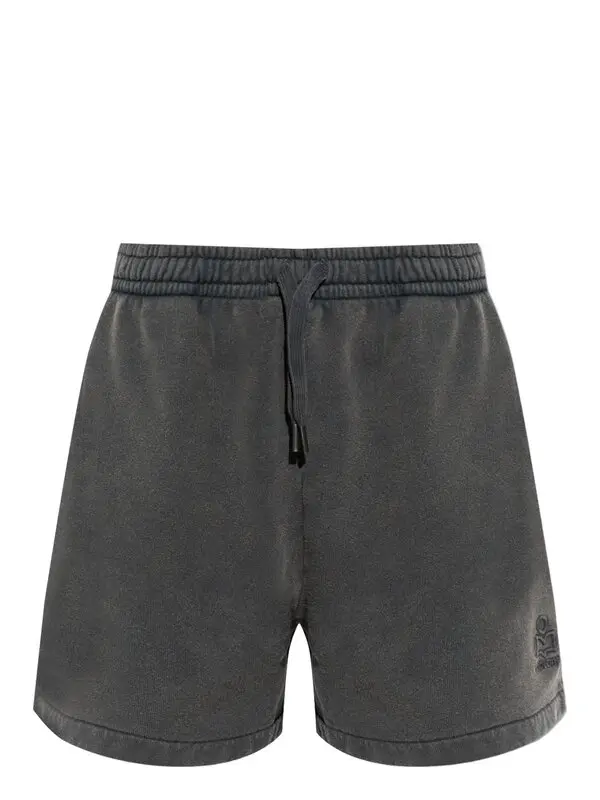 MARANT ETOILE Miranée Relaxed-fit Shorts - Grey