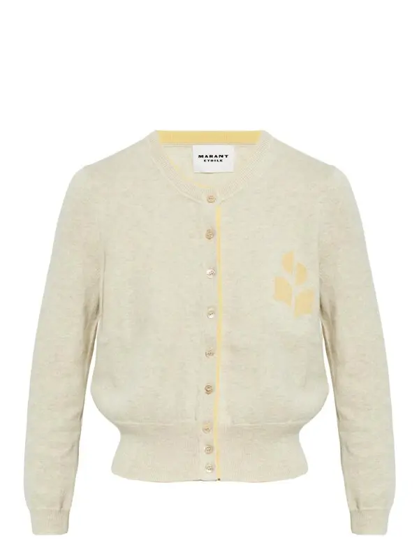 MARANT ETOILE Lona Cardigan - Cream