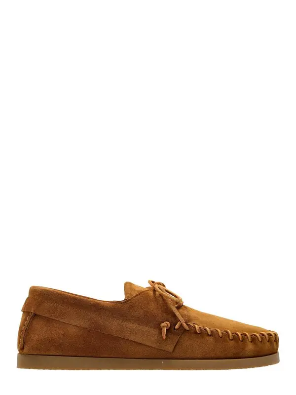 MARANT Fenlis Suede Loafers - Brown