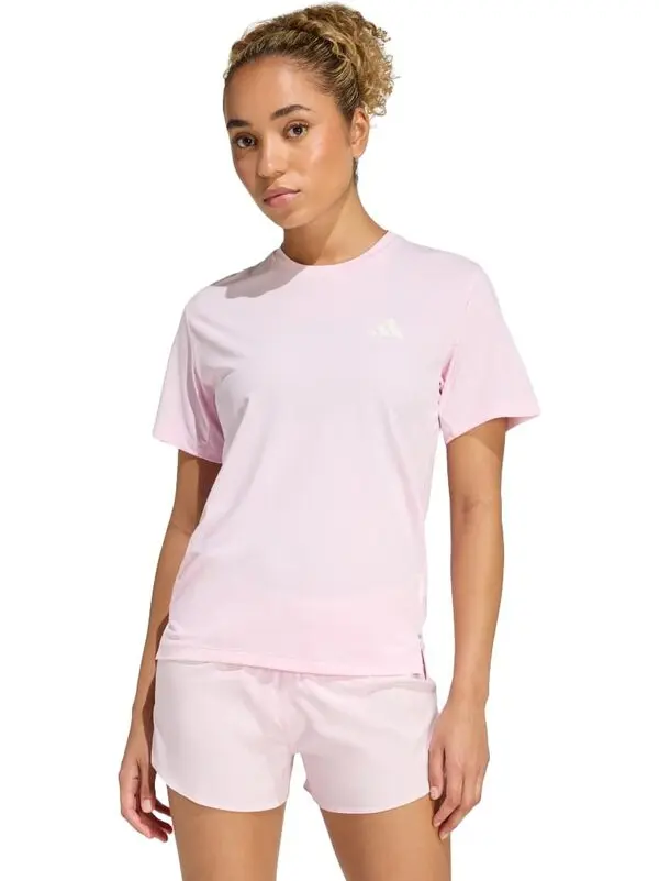 Adidas Adi365 Running Climacool Iconic T-shirt - Clear Pink
