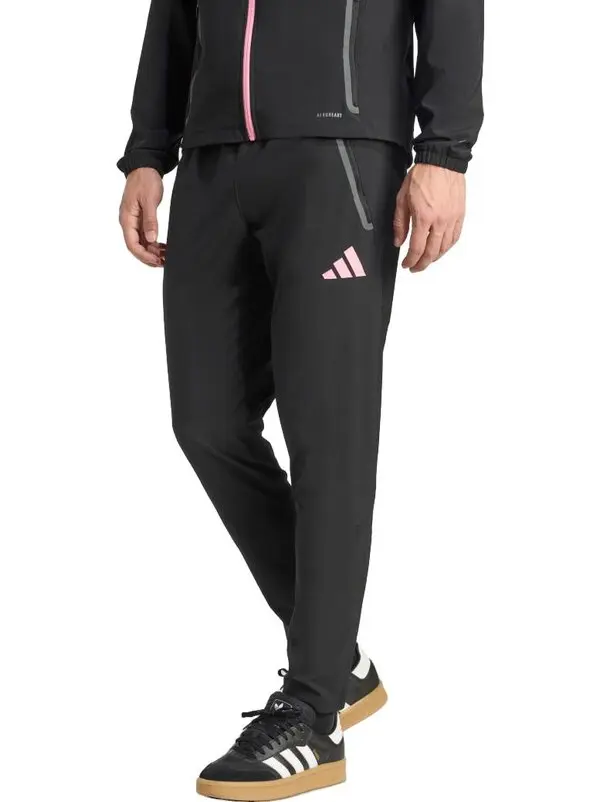 Adidas Juventus Tiro 25 Competition Vis Tech Travel Pants - Black / Bliss Pink