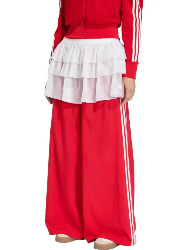 Adidas Originals Lace Adilenium Fb Track Pants - Better Scarlet