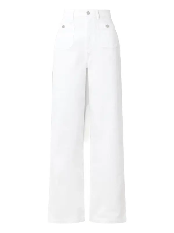 Ralph Lauren Dylon High-rise Straight-leg Jeans - White