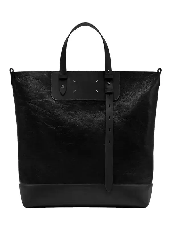 MAISON MARGIELA Belt Detail Tote Bag - Black