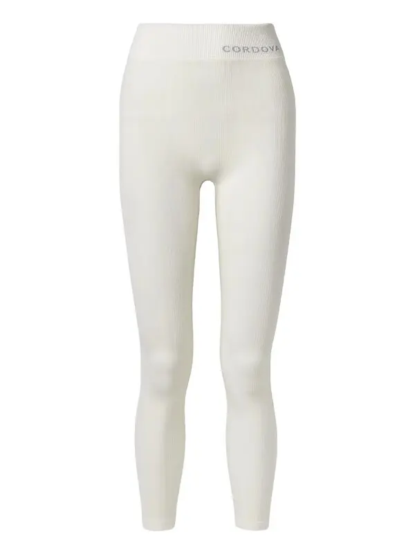 Cordova Sol Ribbed-knit Leggings - Neutrals