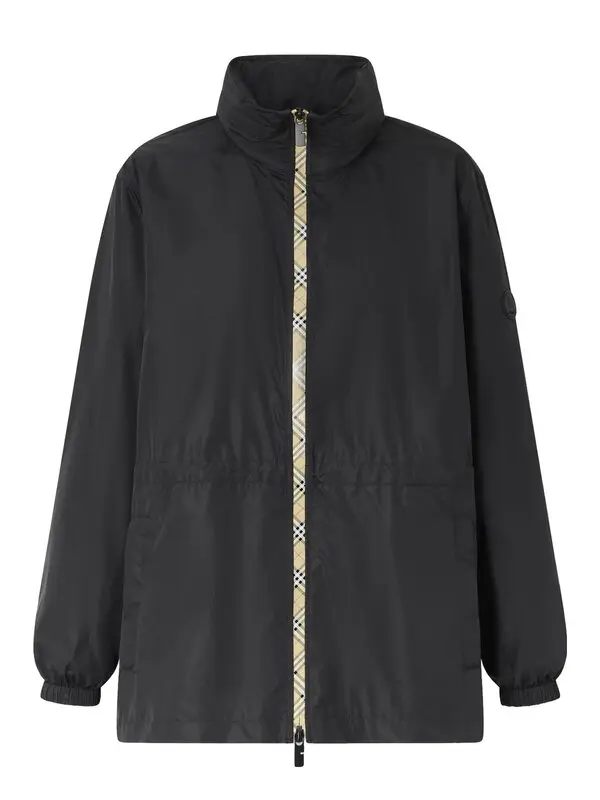 Burberry Hooded Shell Jacket - Black