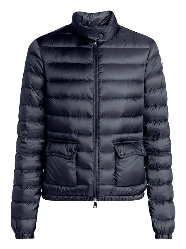 Moncler Lans Short Down Jacket - Navy