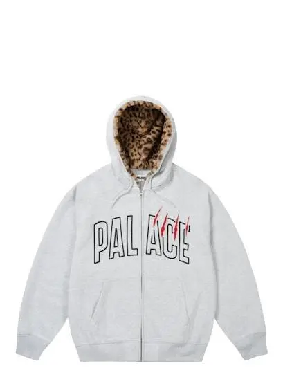 PALACE Claw Zip Hood - Marl