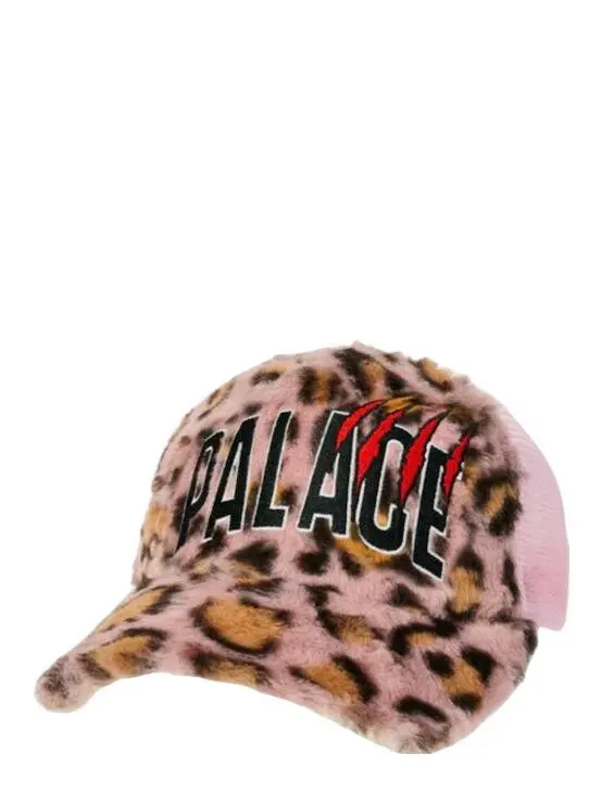 PALACE Claw Furry Trucker - Leopard Pink