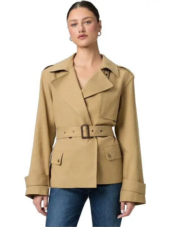 Paige Orsina Khaki Jacket - Yellow / Neutral