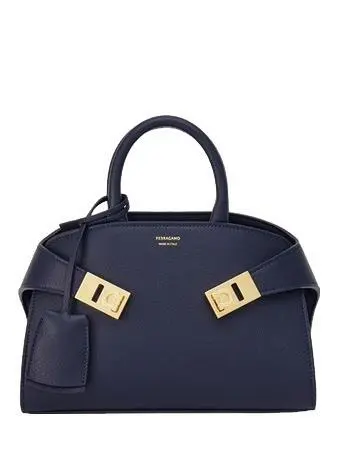 FERRAGAMO Hug Handbag Xs - Blue