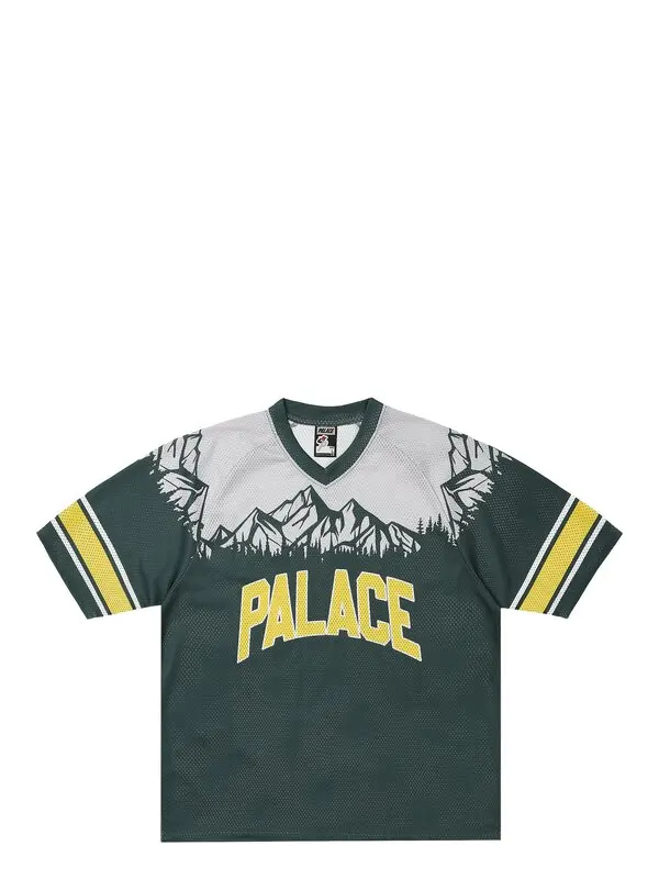PALACE Peaker Mesh Jersey - Green