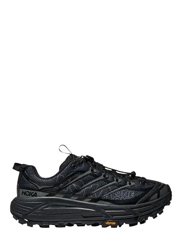 HOKA Mafate Three2 Wordmark Outer Orbit - Black