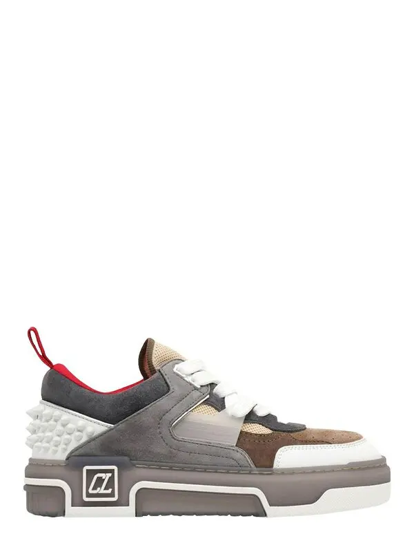 CHRISTIAN LOUBOUTIN Astroloubi Donna Flat - Grey