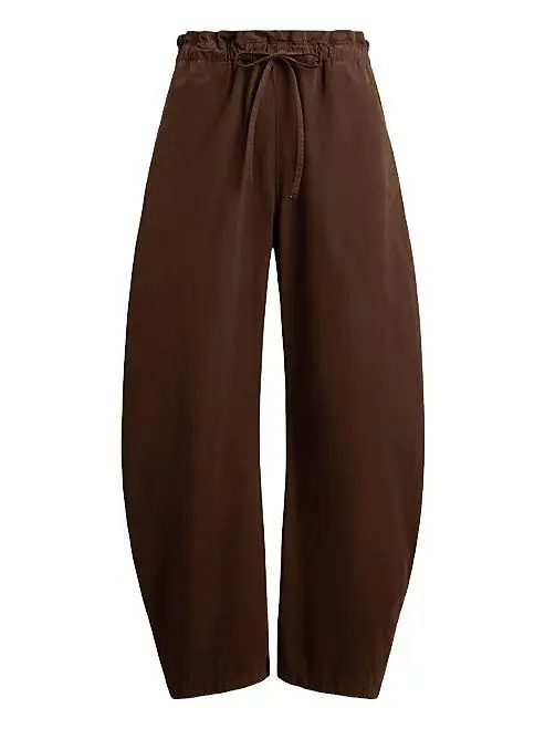 Polo Ralph Lauren Cotton Tapered Trousers - Brown