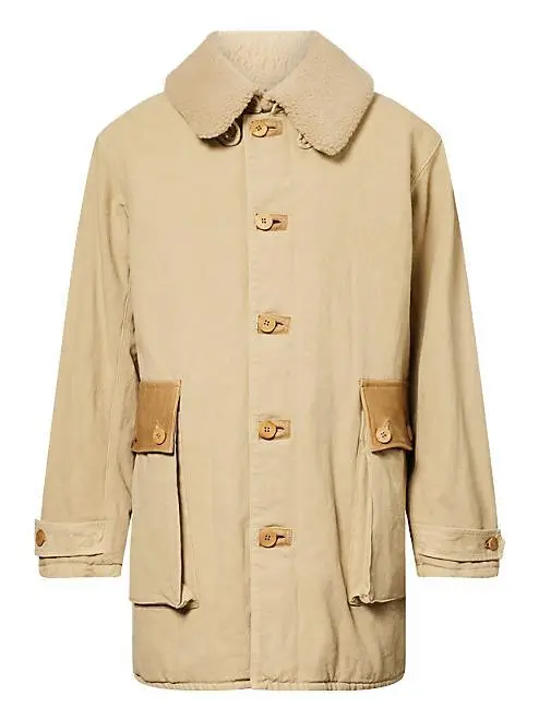 Visvim Winfield Shearling-lined Coat - Beige
