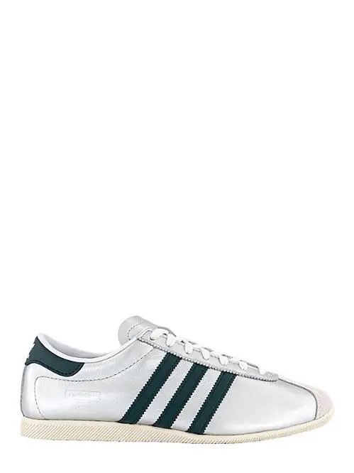 Adidas Paris Leather Trainers - Silver Metallic Auro