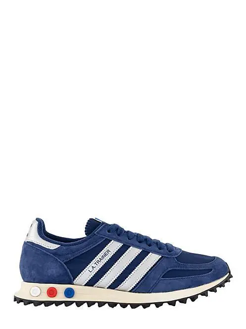 Adidas La Trainer Og Sneakers - Dark Blue Silver Met