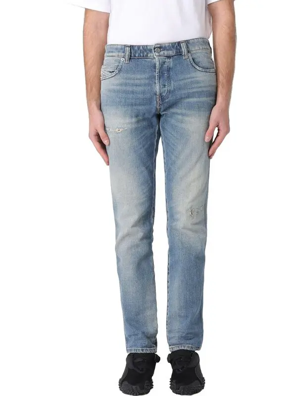 Diesel Straight Leg Jeans - Denim