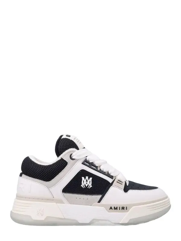 Amiri Leather Lace-up Sneakers - Black