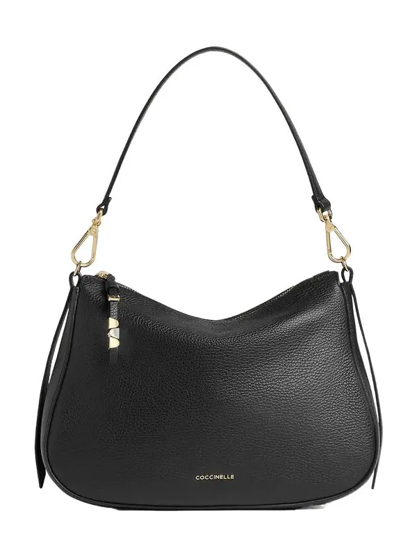 COCCINELLE Leather Shoulder Bag - Black