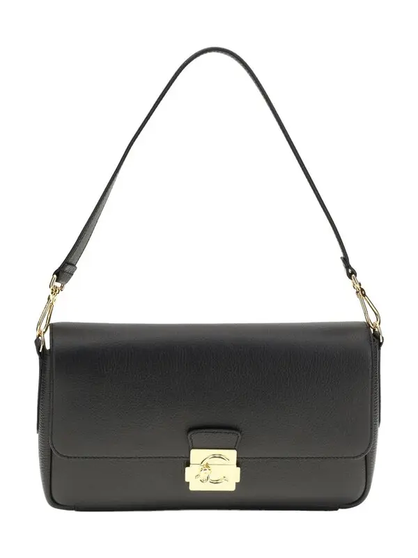 COCCINELLE Leather Shoulder Bag - Black