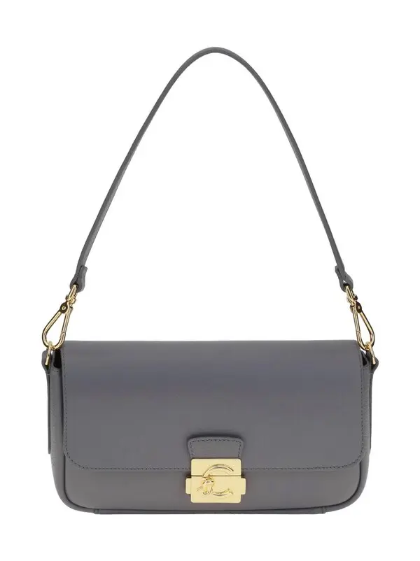 COCCINELLE Leather Shoulder Bag - Grey