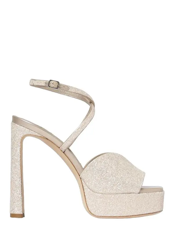 JIMMY CHOO Heeled Sandal - Gold