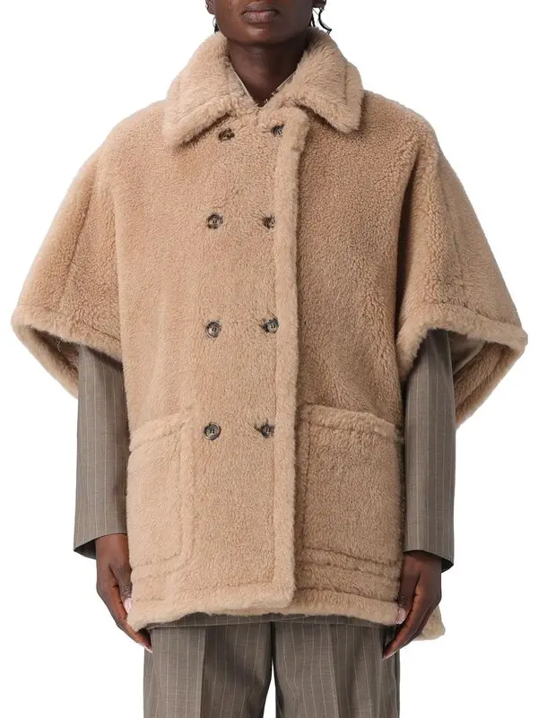 Max Mara Fur Coat - Beige