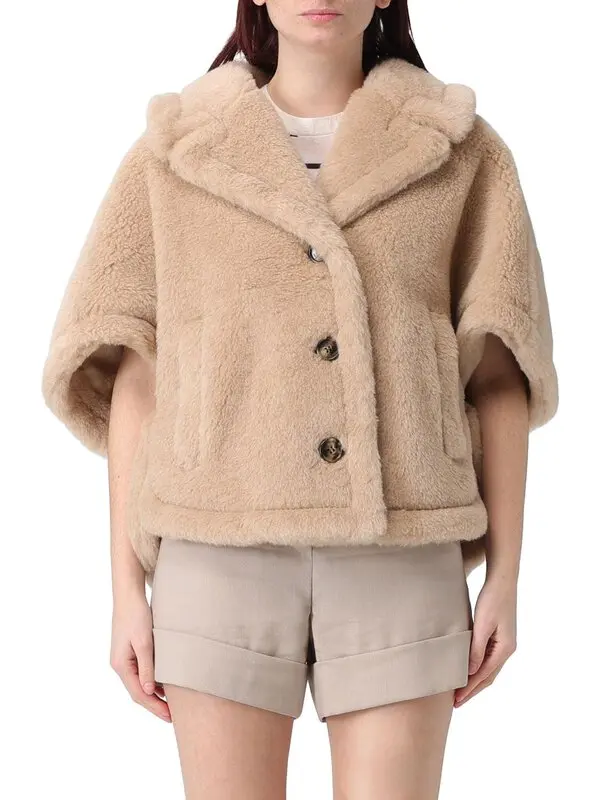 Max Mara Fur Coat - Sand