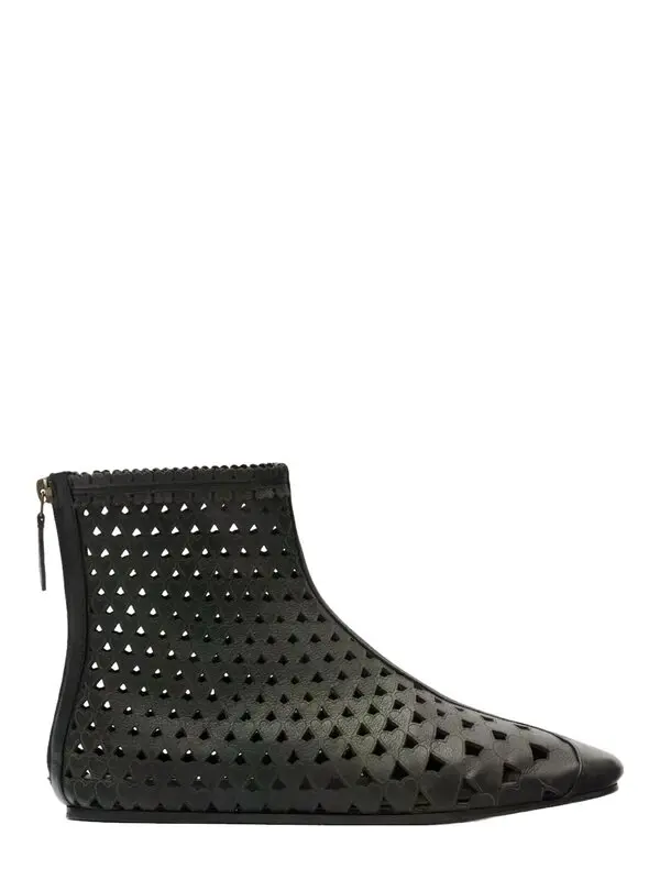 Isabel Marant Ferix Perforated Boots - Black