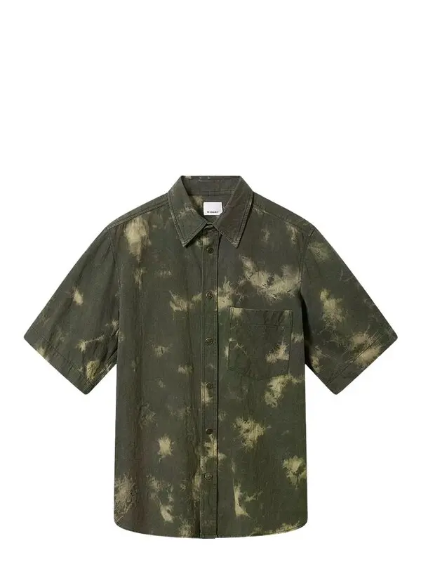 MARANT Tabilio Chest-pocket Shirt - Green