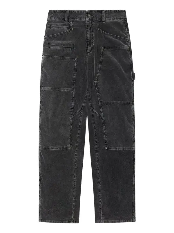 MARANT ETOILE Lois Panelled Jeans - Black