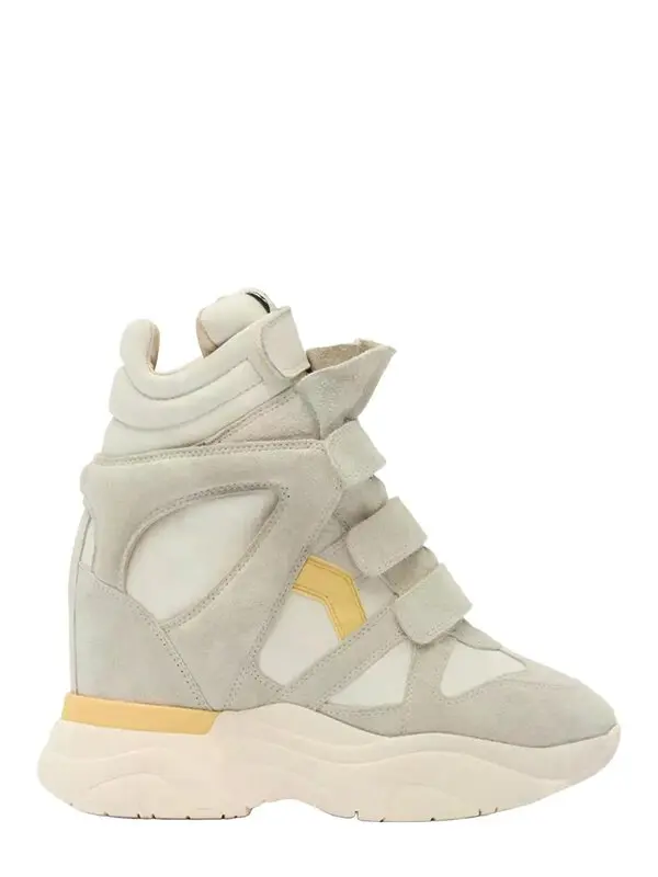 Isabel Marant Balskee Panelled-design Sneakers - Neutrals