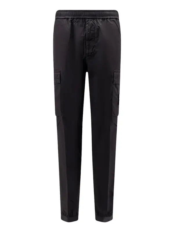 Stone Island Cotton Trousers - Black