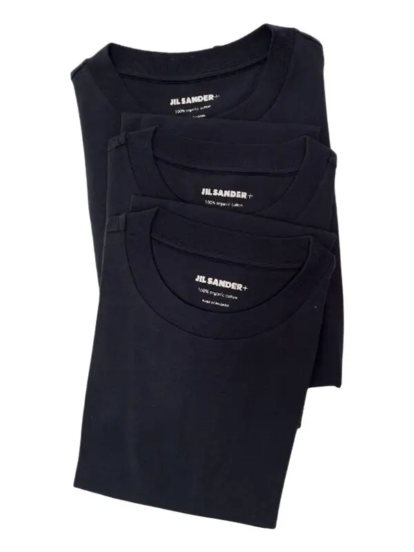 JIL SANDER Set Of 3 Cotton T-shirts - Blue