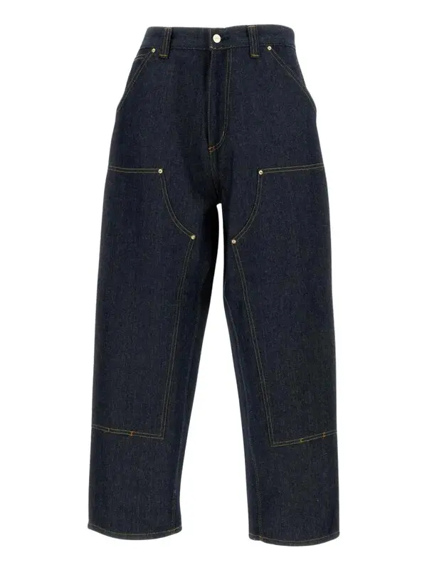 Carhartt Work In Progress Og Double Knee Bradenton Pants - Blue