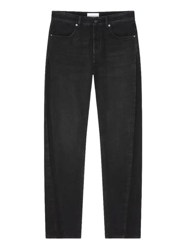 Givenchy Jeans With Straight Seams - Black