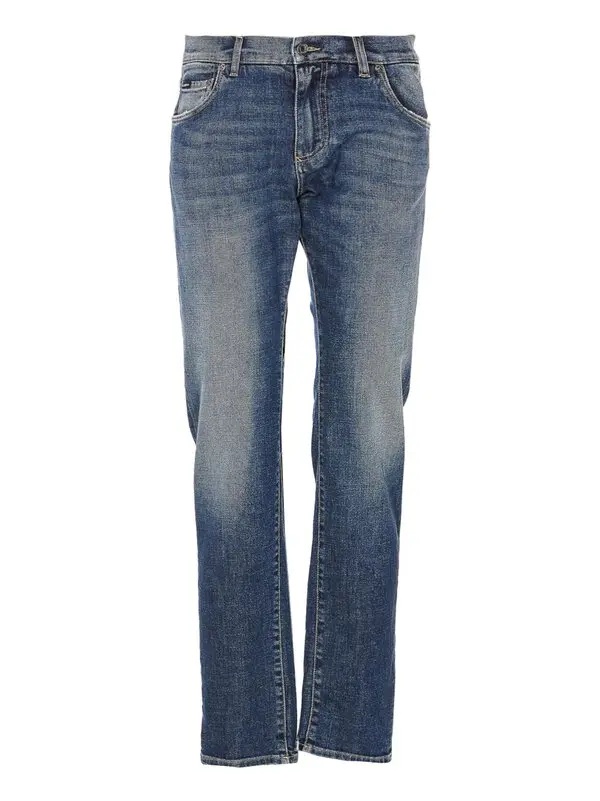 Dolce & Gabbana Slim Stretch Jeans - Blue