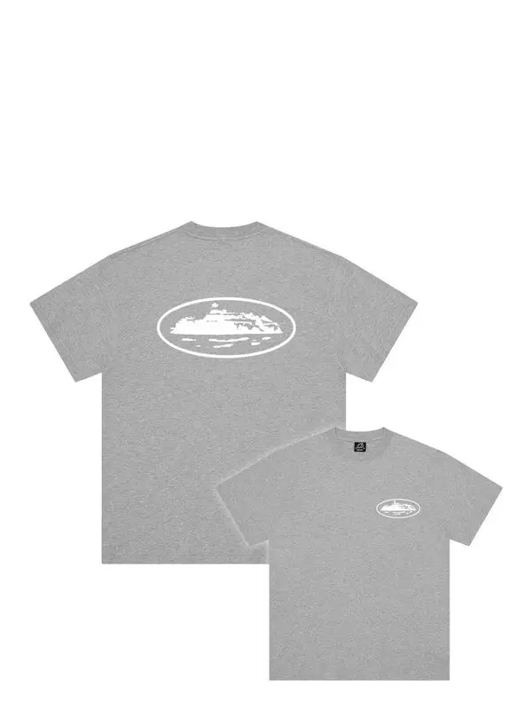 CORTEIZ Og Island T-shirt - Heather Grey