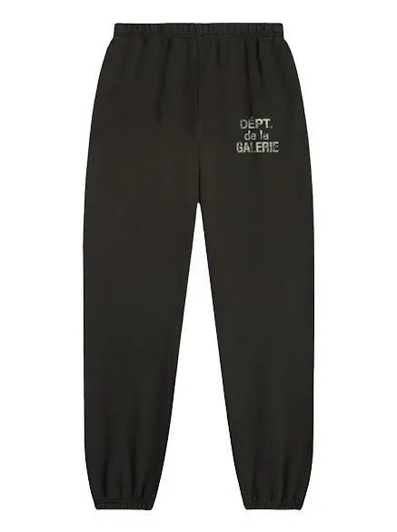 GALLERY DEPT. Logo Sweatpant - Washed Black