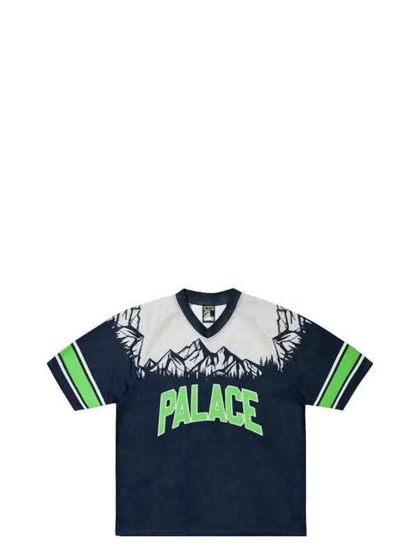 PALACE Peaker Mesh Jersey - Navy Blue